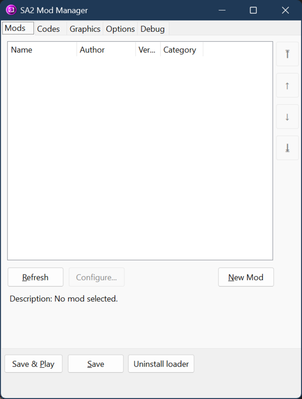 Mod Managers - SA Docs